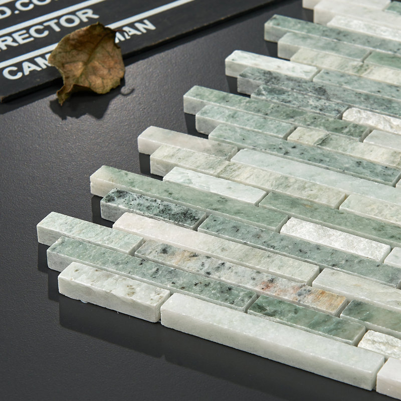 MatrixStoneUSA Tibet Marble Linear Mosaic Wall & Floor Tile & Reviews ...