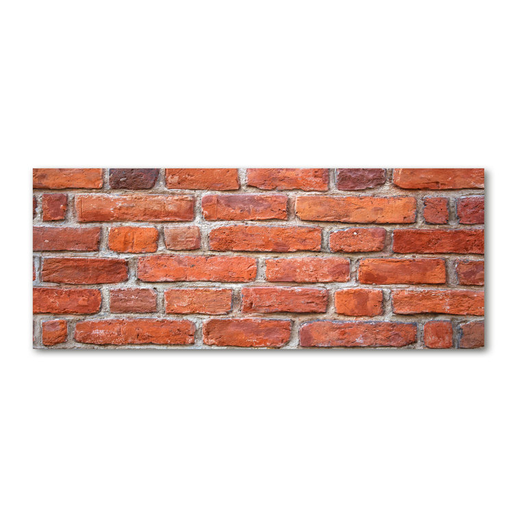 Williston Forge Brick Wall - No Frame Art Prints on Canvas | Wayfair.co.uk