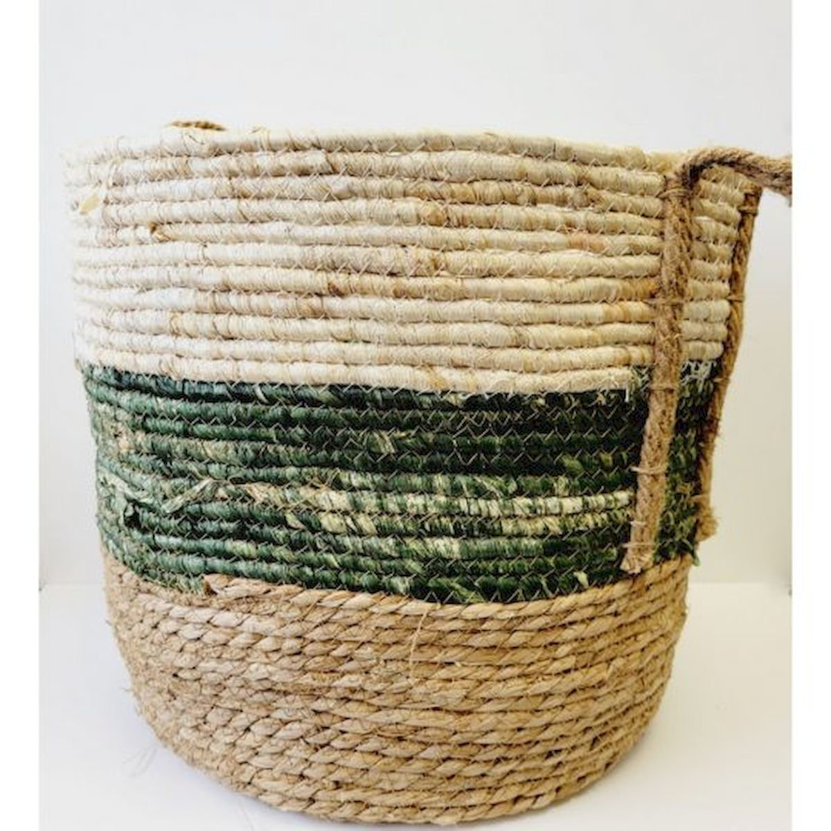 Bayou Breeze Woven Jute Basket | Wayfair