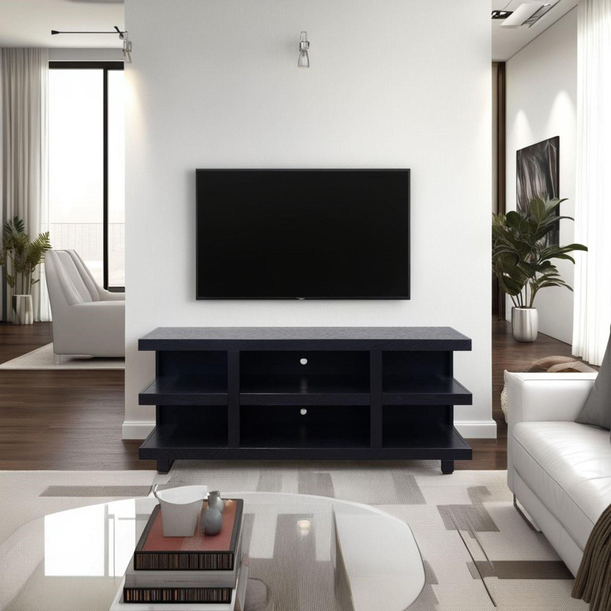 One Allium Way® Laurel Canyon 64 inch TV Stand for TVs | Wayfair