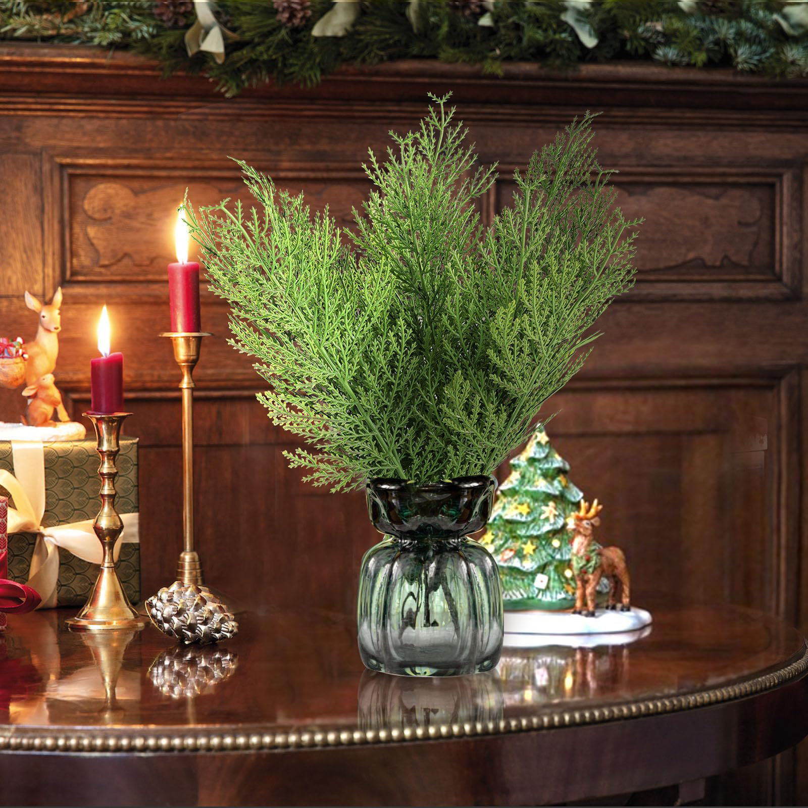 Primrue 120 Pcs Artificial Faux Greenery Sprigs and Twigs | Wayfair