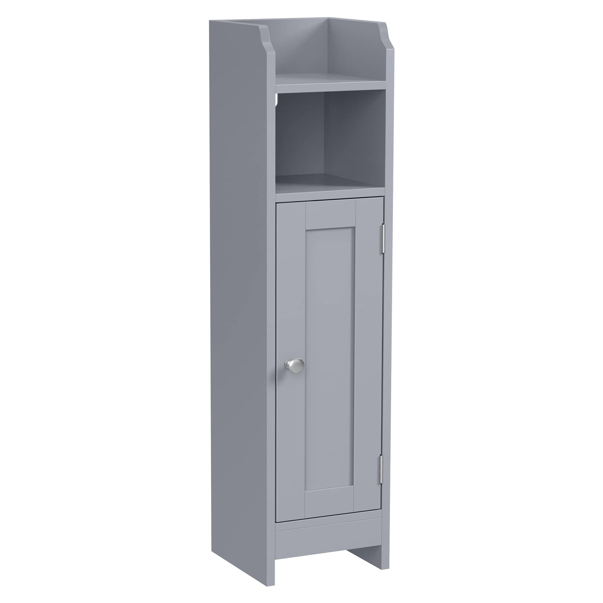 Lark Manor™ Small Bathroom Storage Corner Floor Cabinet With Door And ...