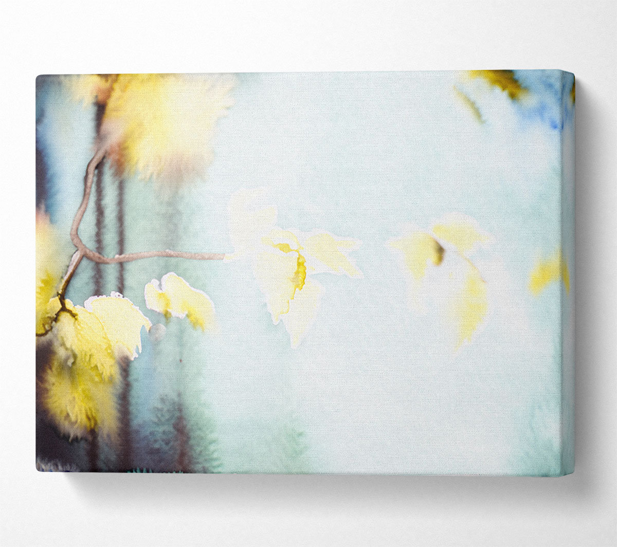 Metro Lane Bleached Leaves Canvas Watercolour | Wayfair.co.uk