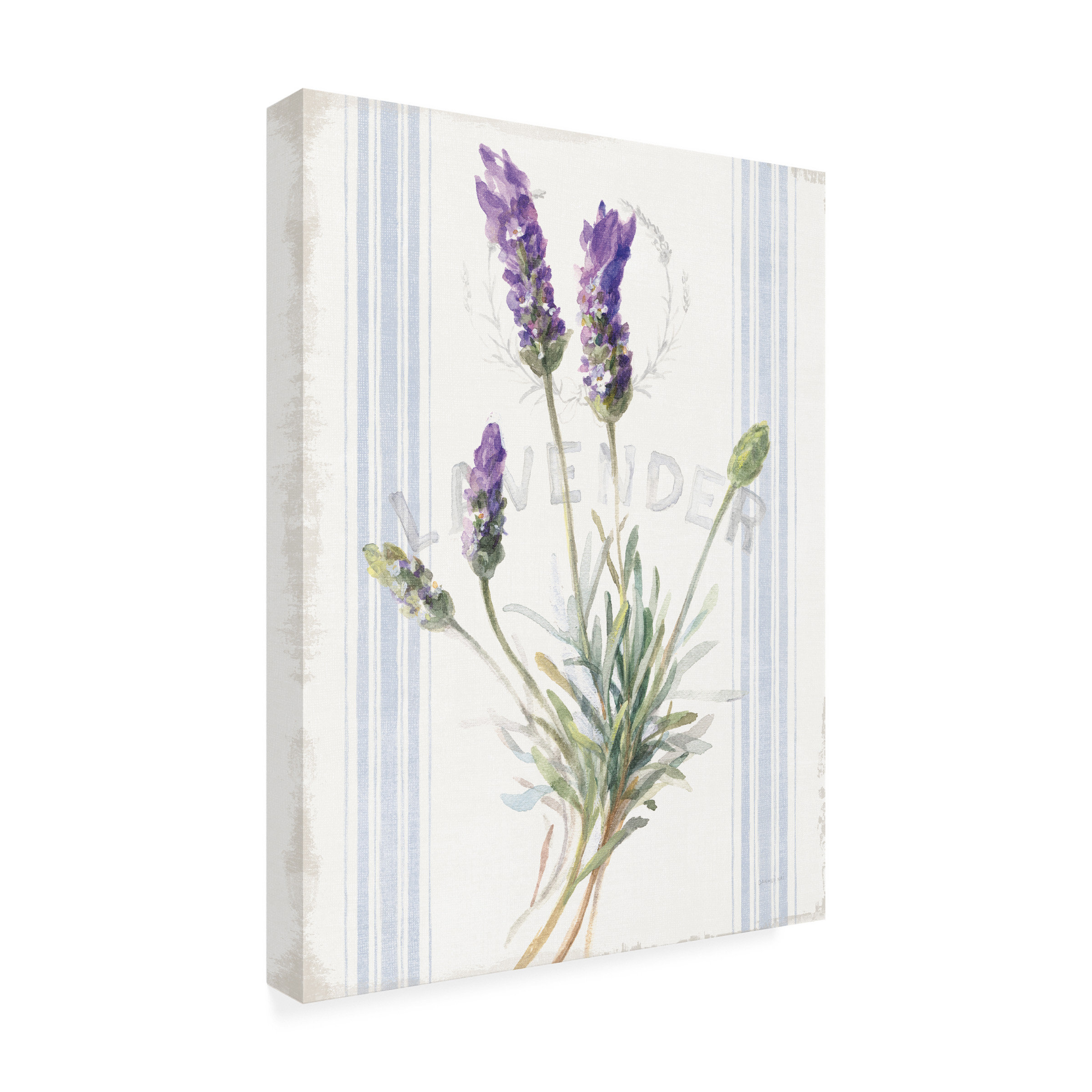 One Allium Way Danhui Nai ''Floursack Lavender III'' Canvas Art ...