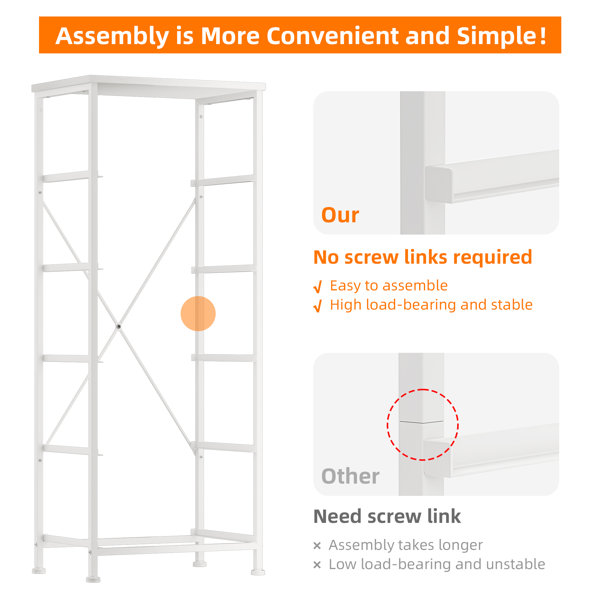 Mercer41 Dresser for Bedroom with 5 Drawer, Tall Storage Tower for ...