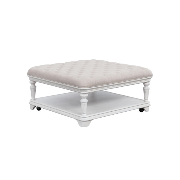 Laurel Foundry Modern Farmhouse® Arya 4 Legs Coffee Table with Storage ...