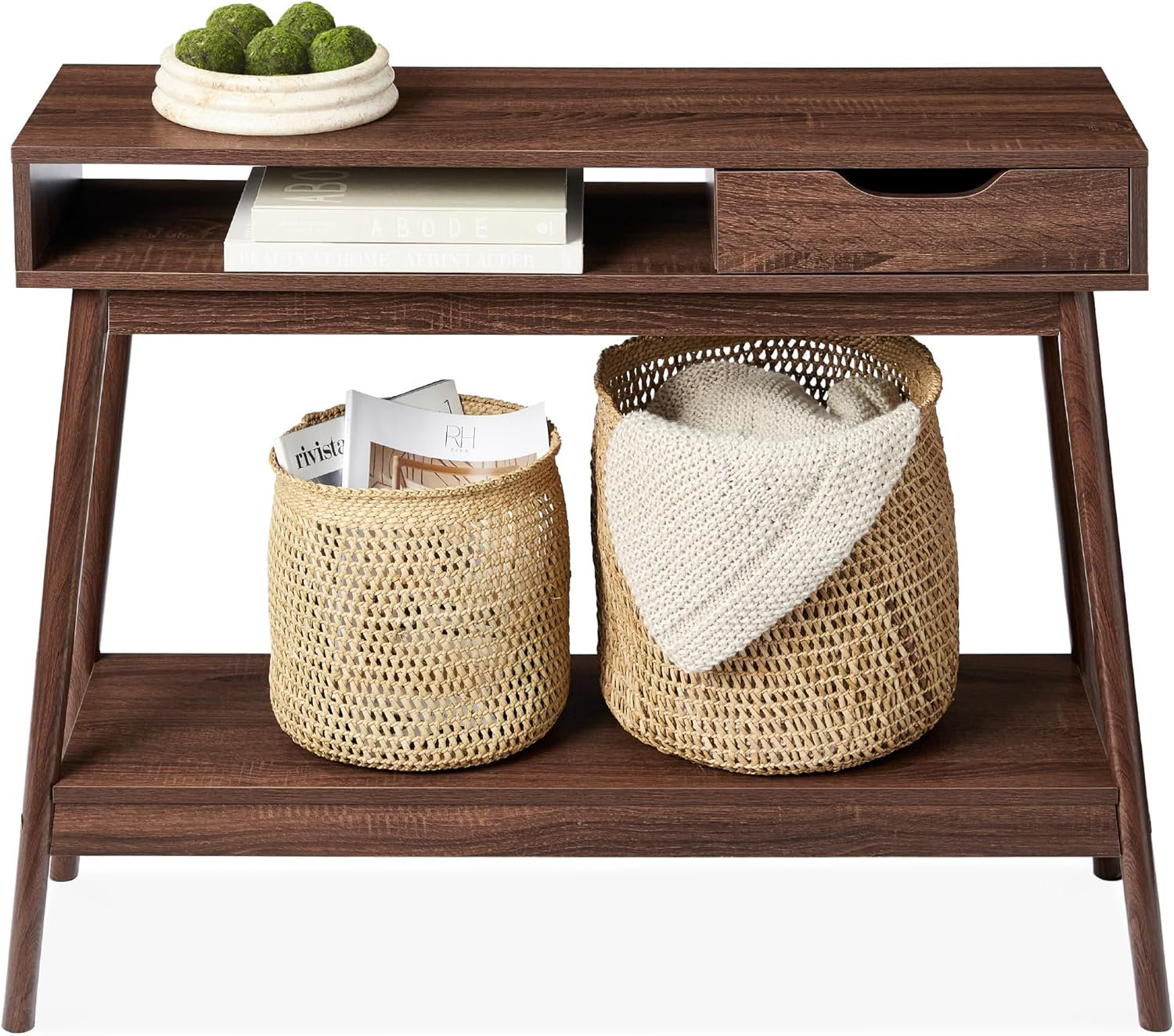 Millwood Pines Mid-Century Modern Console Table, Sofa Table, Accent ...