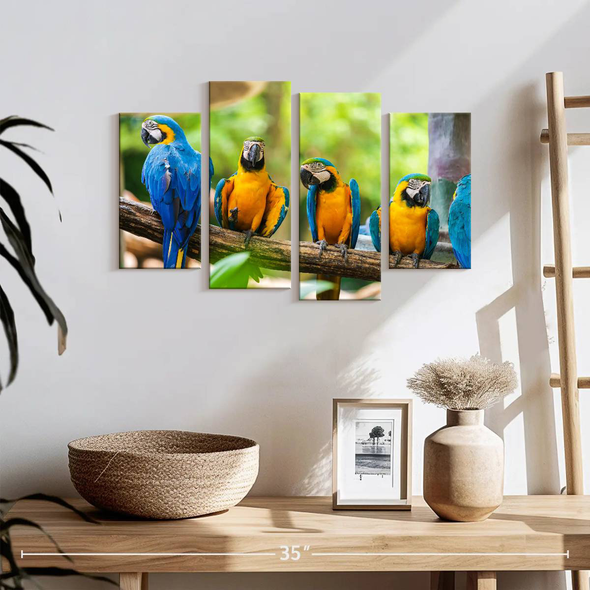 Ebern Designs Brampt Macaw Party | Wayfair