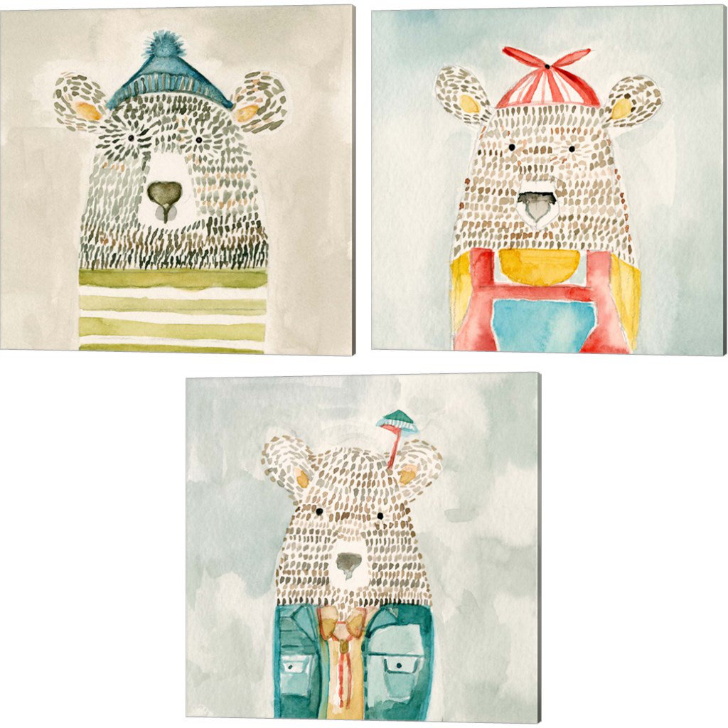 Zoomie Kids Chester, Deanie Beanie & Mr. Bolo Bear By Natalie Timbrook ...