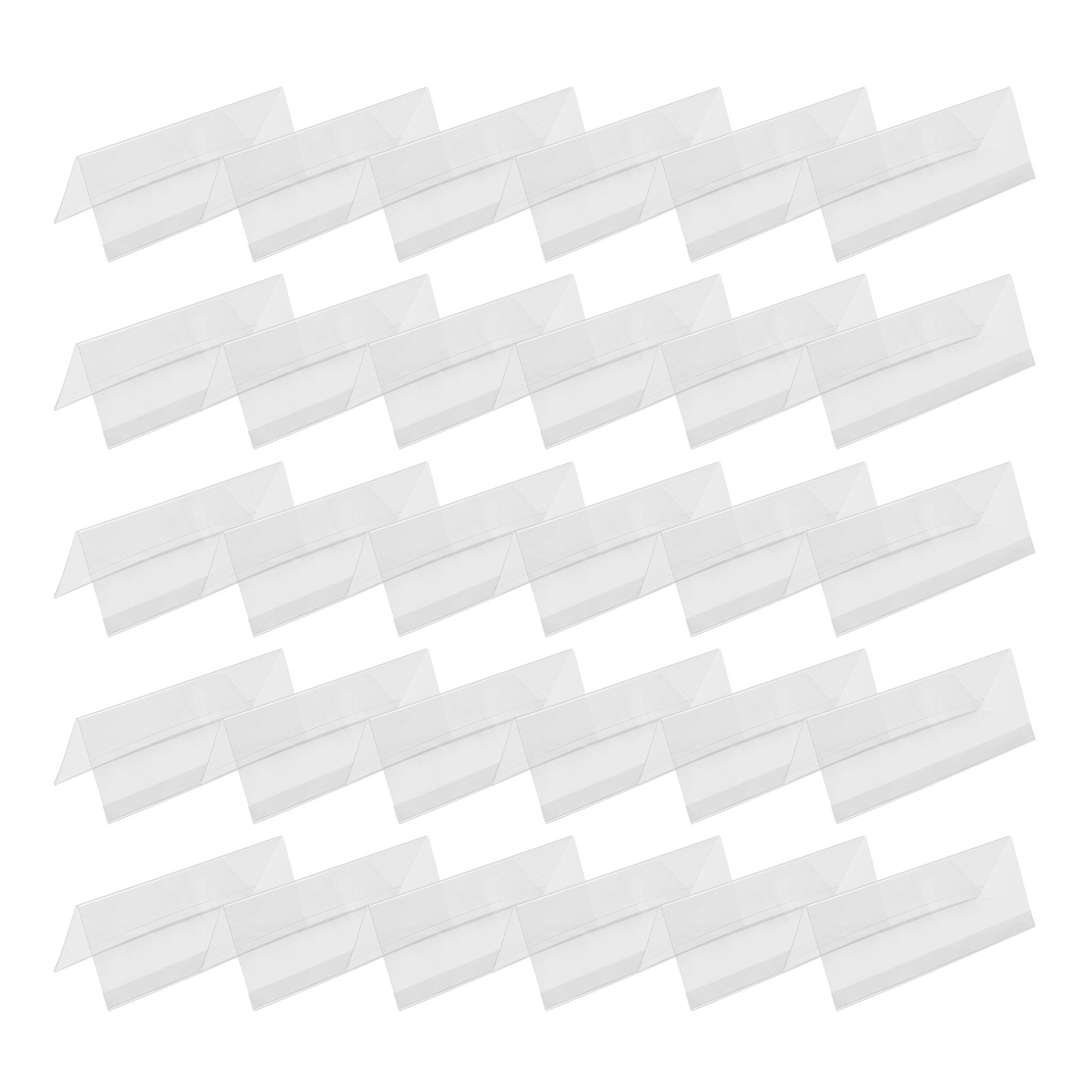 Lomana 30 Pieces Clear Plastic Name Tent Holders - Wayfair Canada