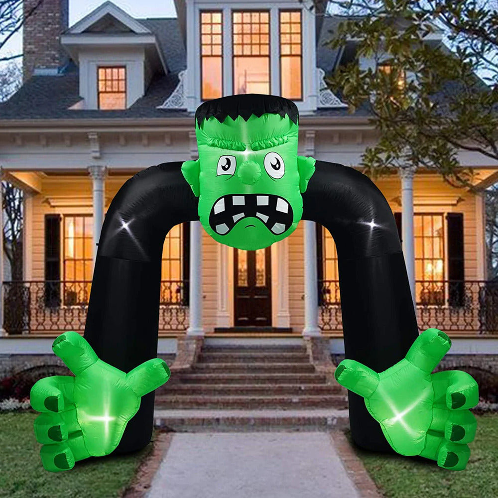 The Holiday Aisle® (4ft-12ft) Halloween Led Inflatable Decoration W ...