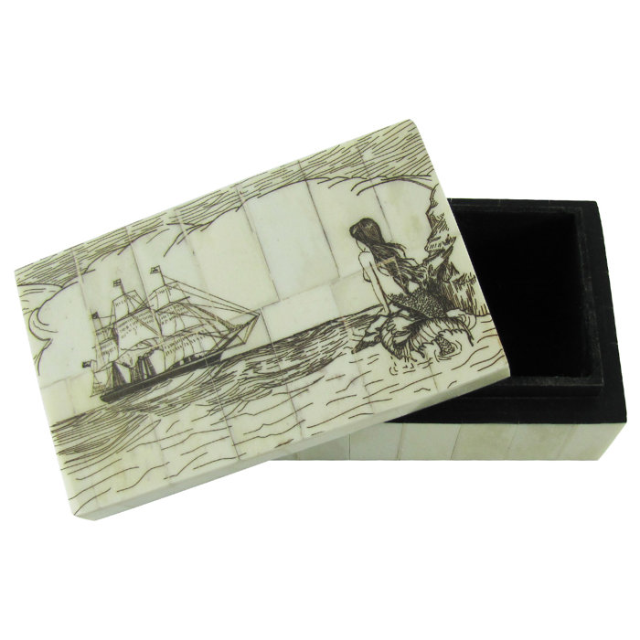Breakwater Bay Porcelain Cufflinks Box | Wayfair