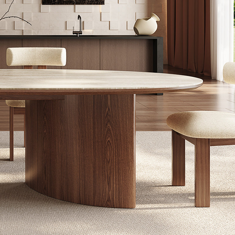 Greyleigh French Fashion Simple Dining Table Free Form Dining Table ...