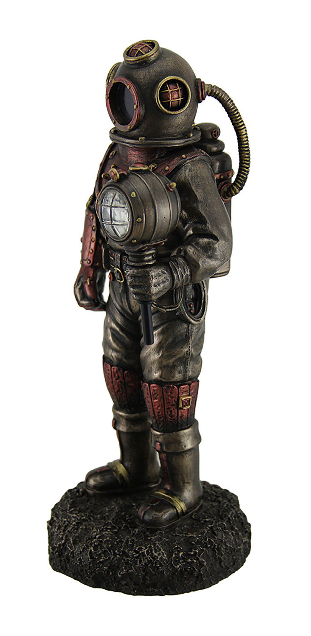 Trinx Lighted Steampunk Skeleton In Diving Suit Statue - Wayfair Canada