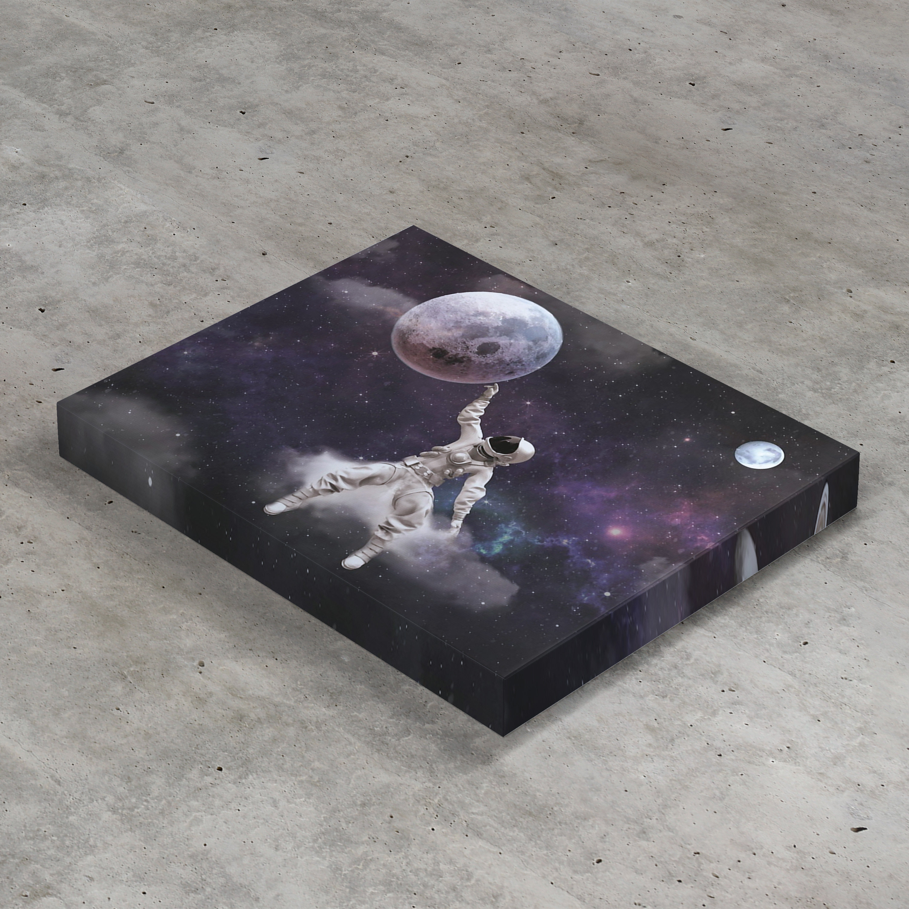 Latitude Run® Cosmonaut - Graphic Art on Canvas | Wayfair