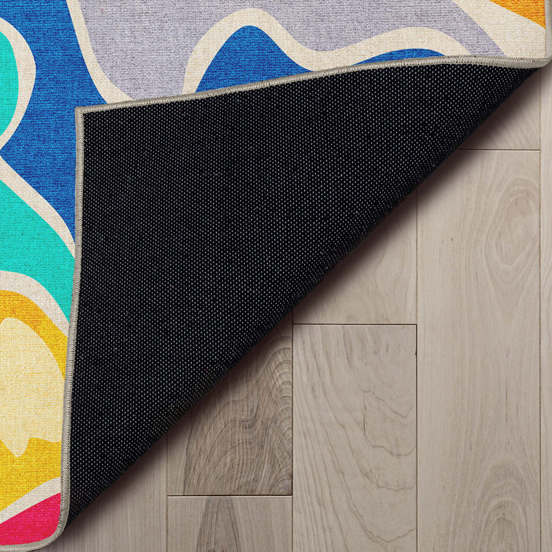 Well Woven Crayola Modern Whimsy Waves Area Rug & Reviews | Wayfair