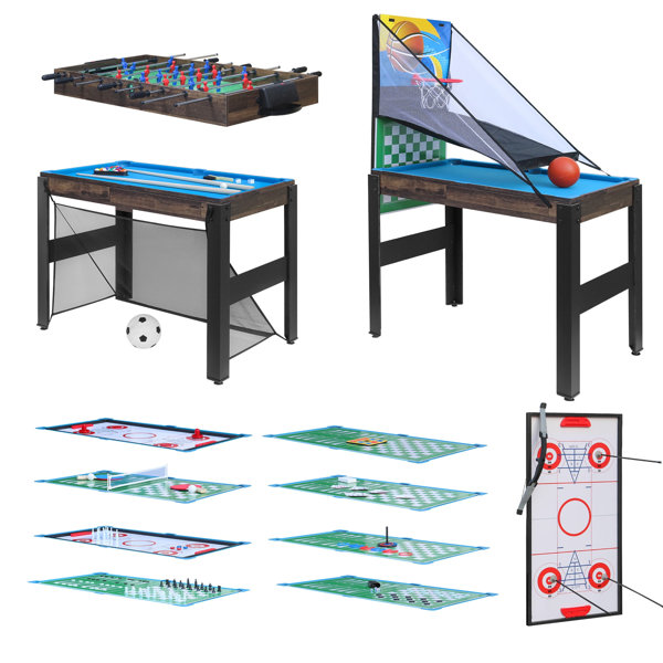 IYofe 5' Multi Game Pool Table | Wayfair