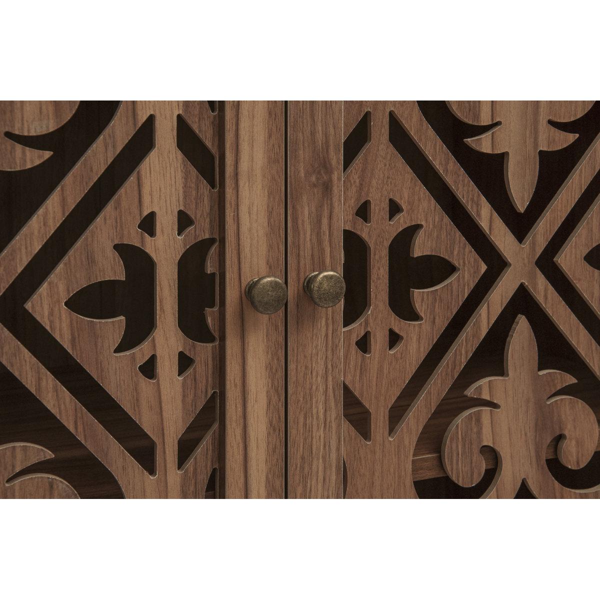 Bungalow Rose Storage Cabinet with 4 Door, 1 Drawer and 4 Adjustable ...