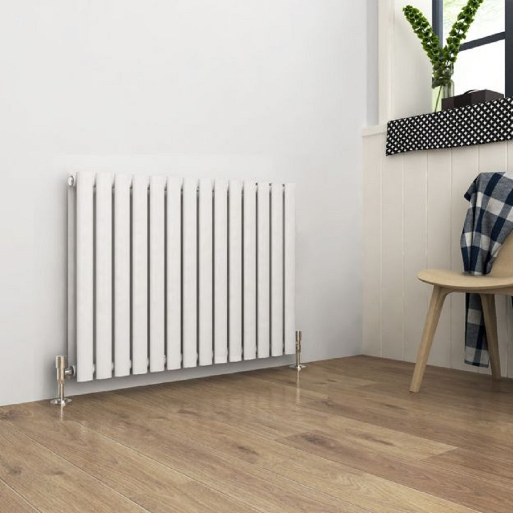 Belfry Bathroom Sandvos Horizontal Oval Panel Radiators | Wayfair.co.uk