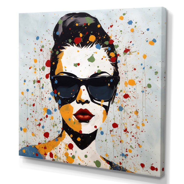 Mercer41 Female Pop Art Portrait IV On Canvas Print - Wayfair Canada