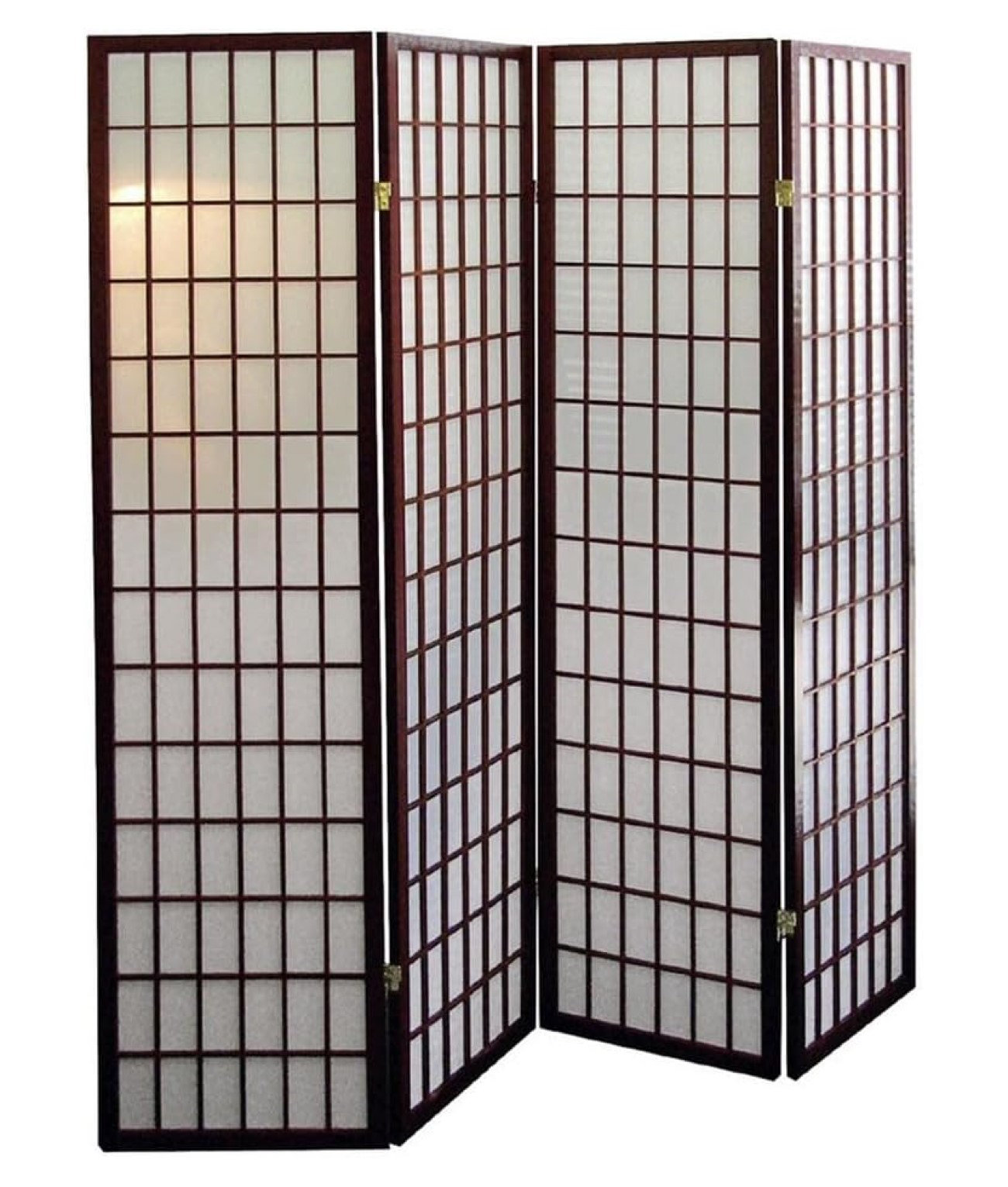 Corrigan Studio® 4 Panel Room Divider 70" Privacy Screen Partition Room ...
