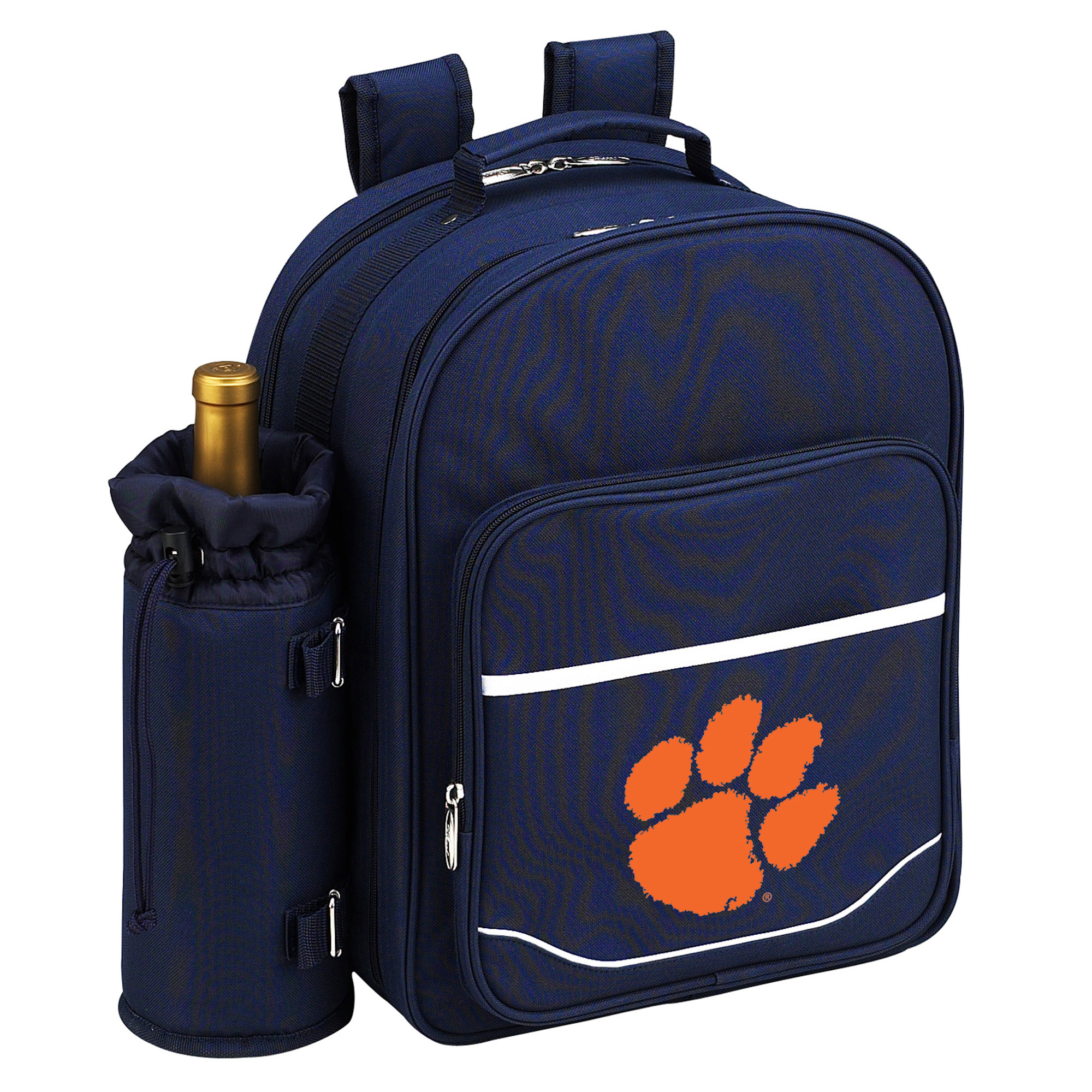 Latitude Run® NCAA Clemson Tigers Picnic Backpack Equipped For Two ...