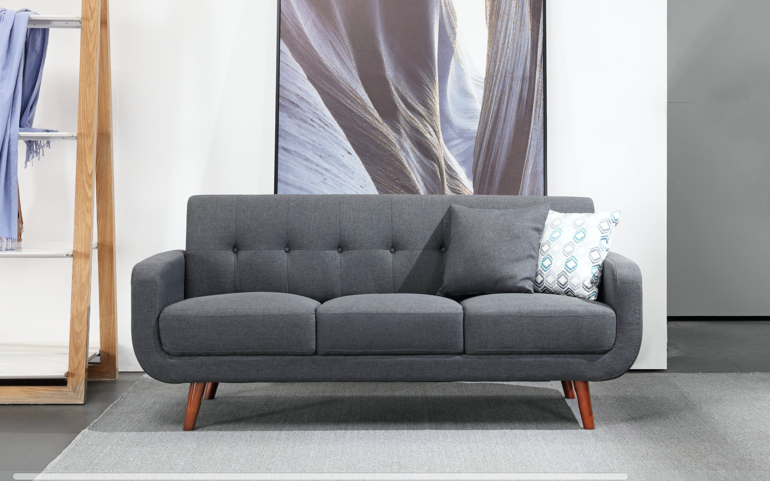 Corrigan Studio® Witkowski 71" Round Arm Sofa & Reviews | Wayfair