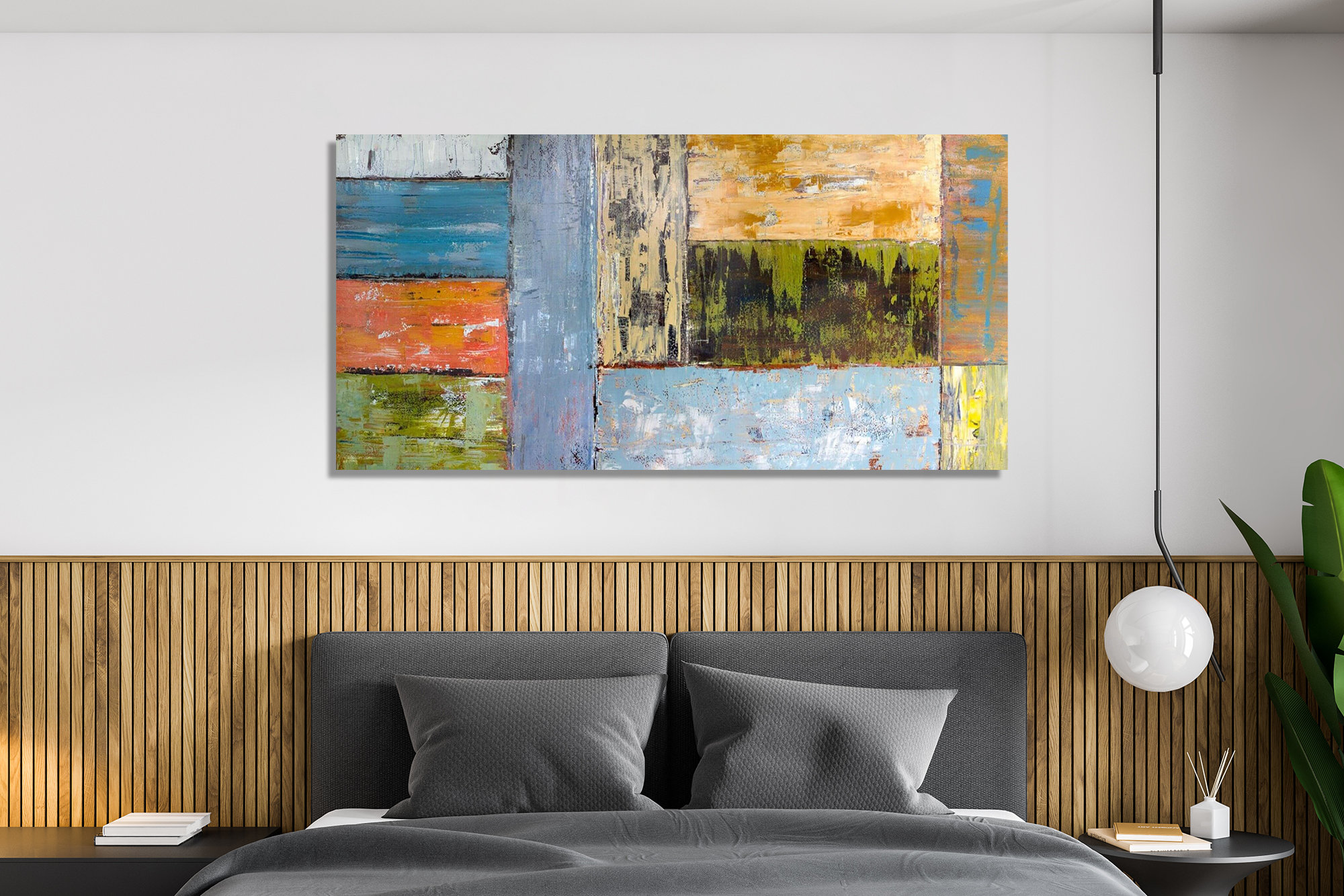 John Beard Collection Spaces by John Beard - Artist Enhanced Canvas ...