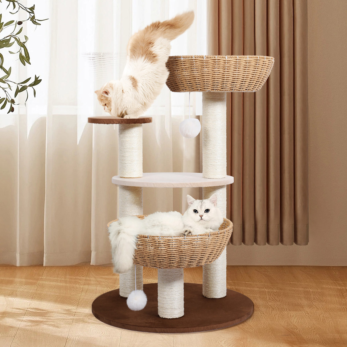 Archie & Oscar™ 33.5'' H Adilynn Cat Tree & Reviews | Wayfair