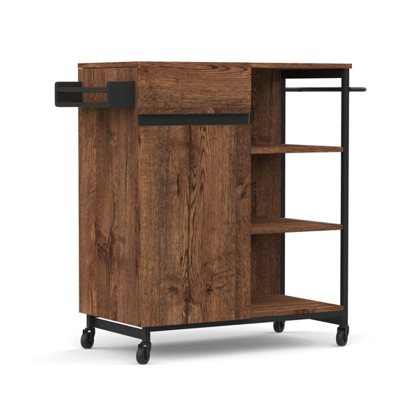 17 Stories Metal Kitchen Cart | Wayfair