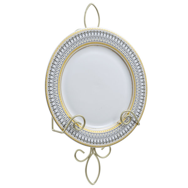 House of Hampton® Wall Mounted Plate Display Holder Floating Shelf ...