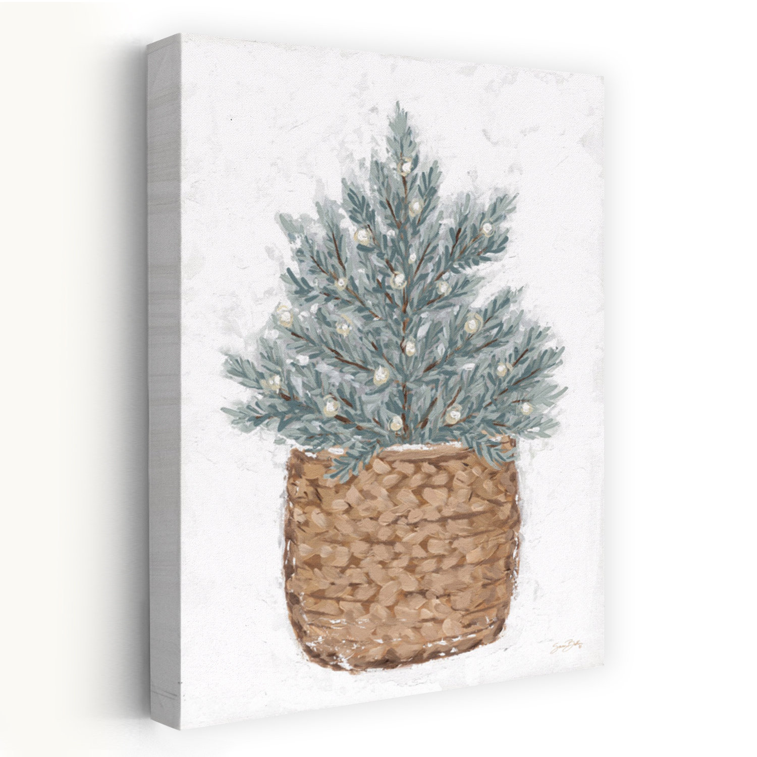 Ophelia & Co. Gift Basket Balsam Tree Rustic Abstract Contemporary Tree ...