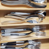 David Shaw Silverware Isla Stainless Steel Flatware Set - Service for 4 ...