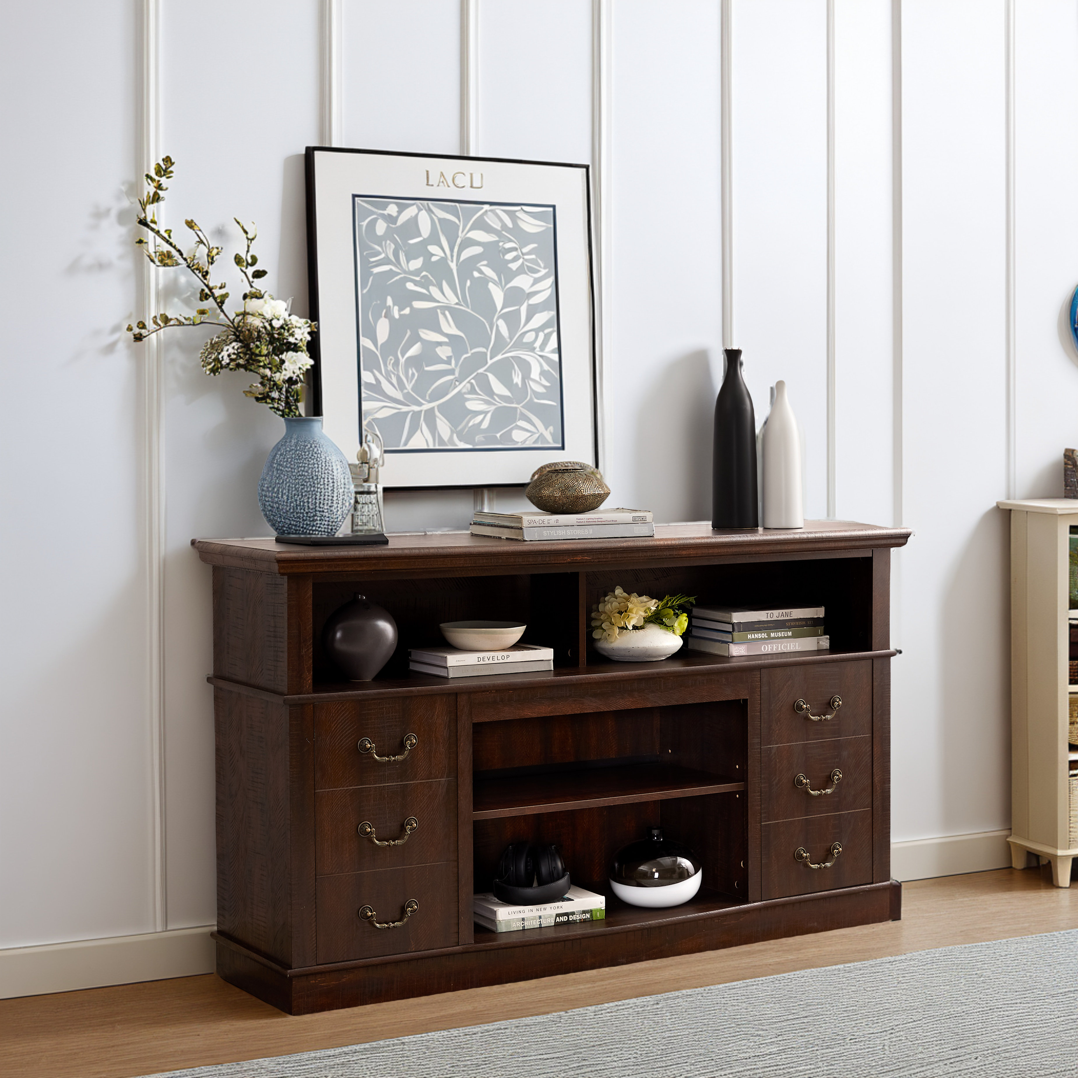 Lark Manor™ 60" Entertainment Center for 60 65 Inch Television, TV ...