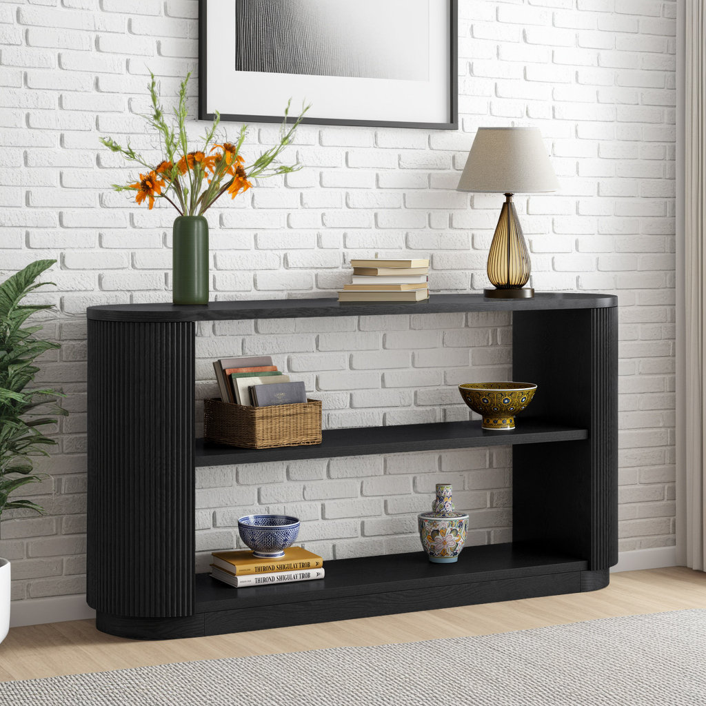 Hokku Designs Mirod Modern Entryway Console Table - Slim Sofa Table ...