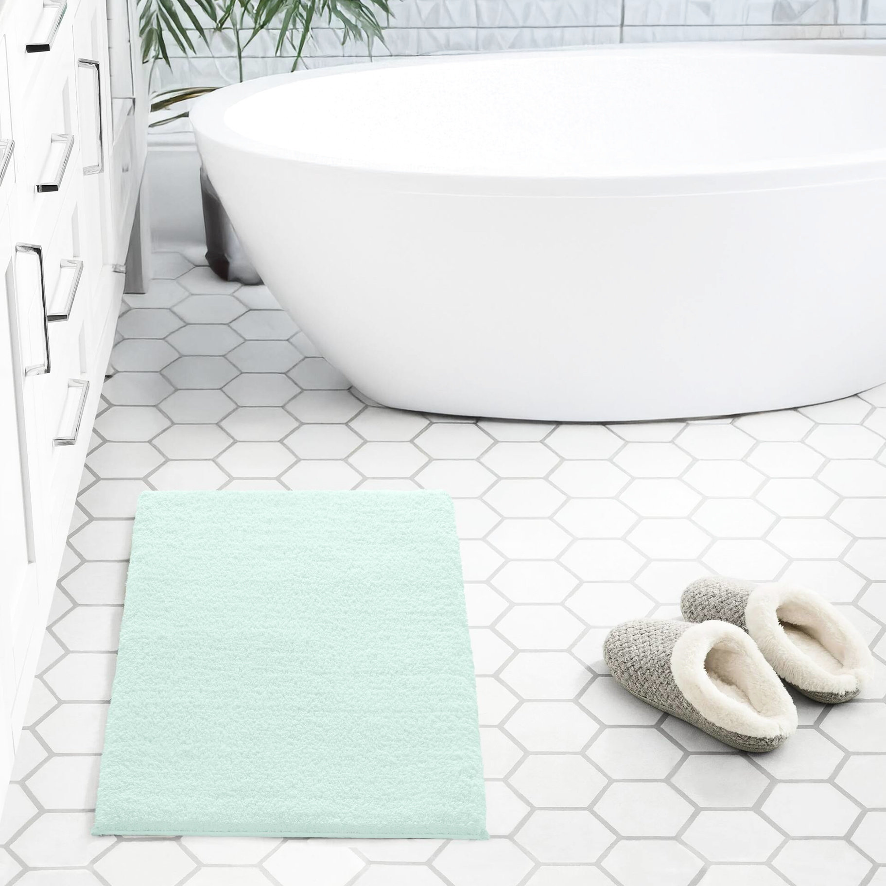 Ebern Designs 24x40" Bath Rug Of Spa - Quality, Heavy Weight With Soft ...