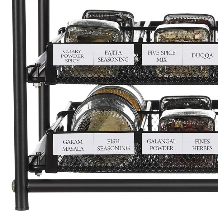 Rebrilliant Free-standing Spice Rack & Reviews | Wayfair