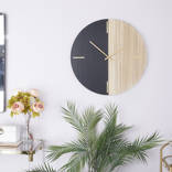 Ebern Designs Shetye Wood Wall Clock | Wayfair