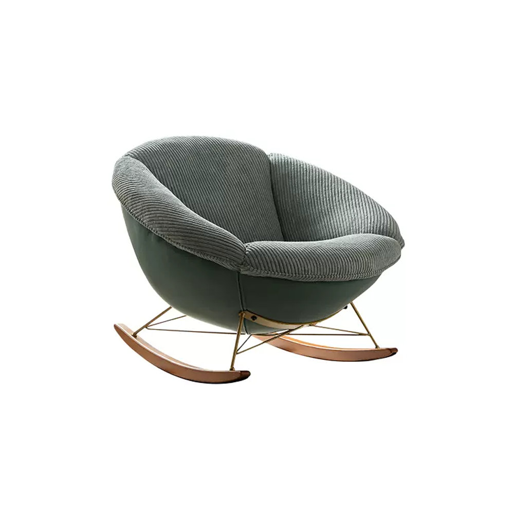 ChairVogue Modern Eggshell Rocking Chair1 Rocking Chair | Wayfair