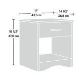 Red Wood Nightstands You'll Love | Wayfair