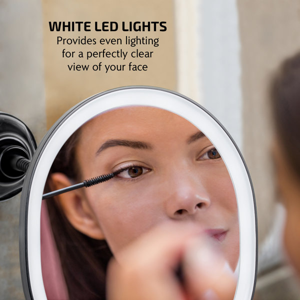Ovente Lighted Makeup/Shaving Mirror & Reviews | Wayfair