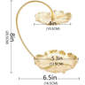 Mercer41 Double-Layer Gold Lotus Leaf Jewelry Tray | Wayfair