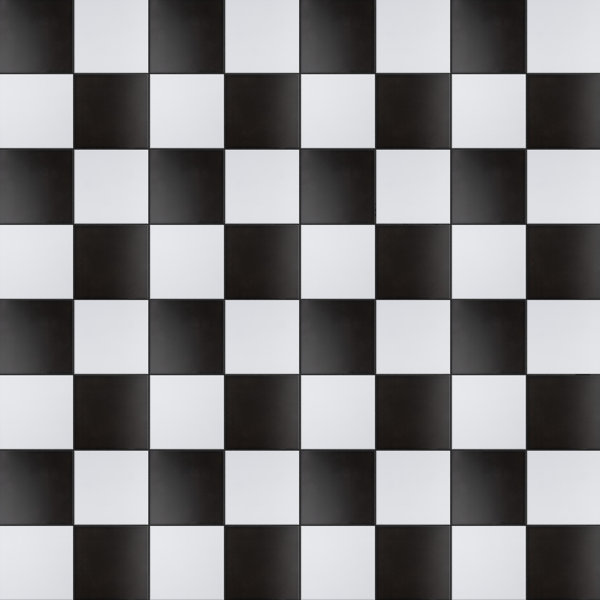 Merola Tile Checker II 17-5/8 In. X 17-5/8 In. Ceramic Geometric Wall ...