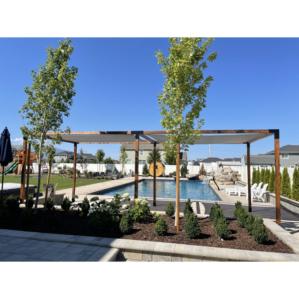 Bjorn Woodworks 4-Way Pergola Extender Bracket Kit 4x4 Brackets | Wayfair
