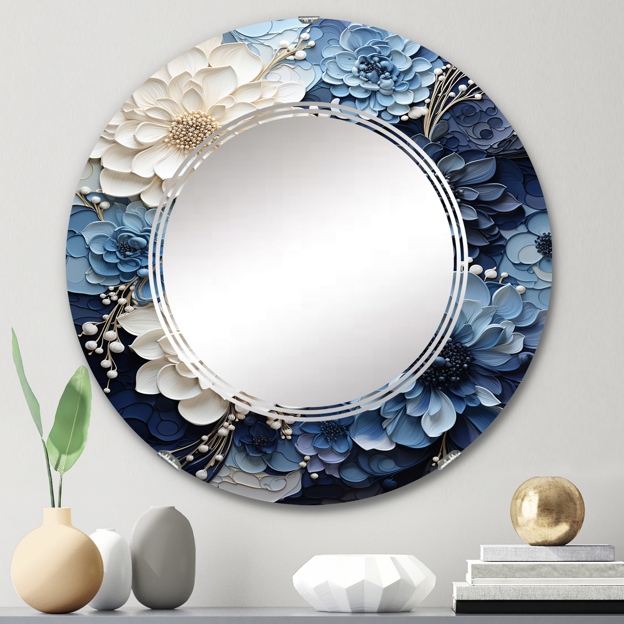 East Urban Home Barrine Circle Wall Mirror - Wayfair Canada