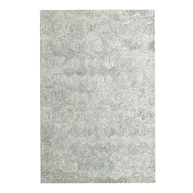 Dakota Fields Tarrance Abstract Hand Tufted Wool Area Rug | Wayfair