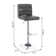 Orren Ellis Seidule Upholstered Adjustable Swivel Bar Stool | Wayfair