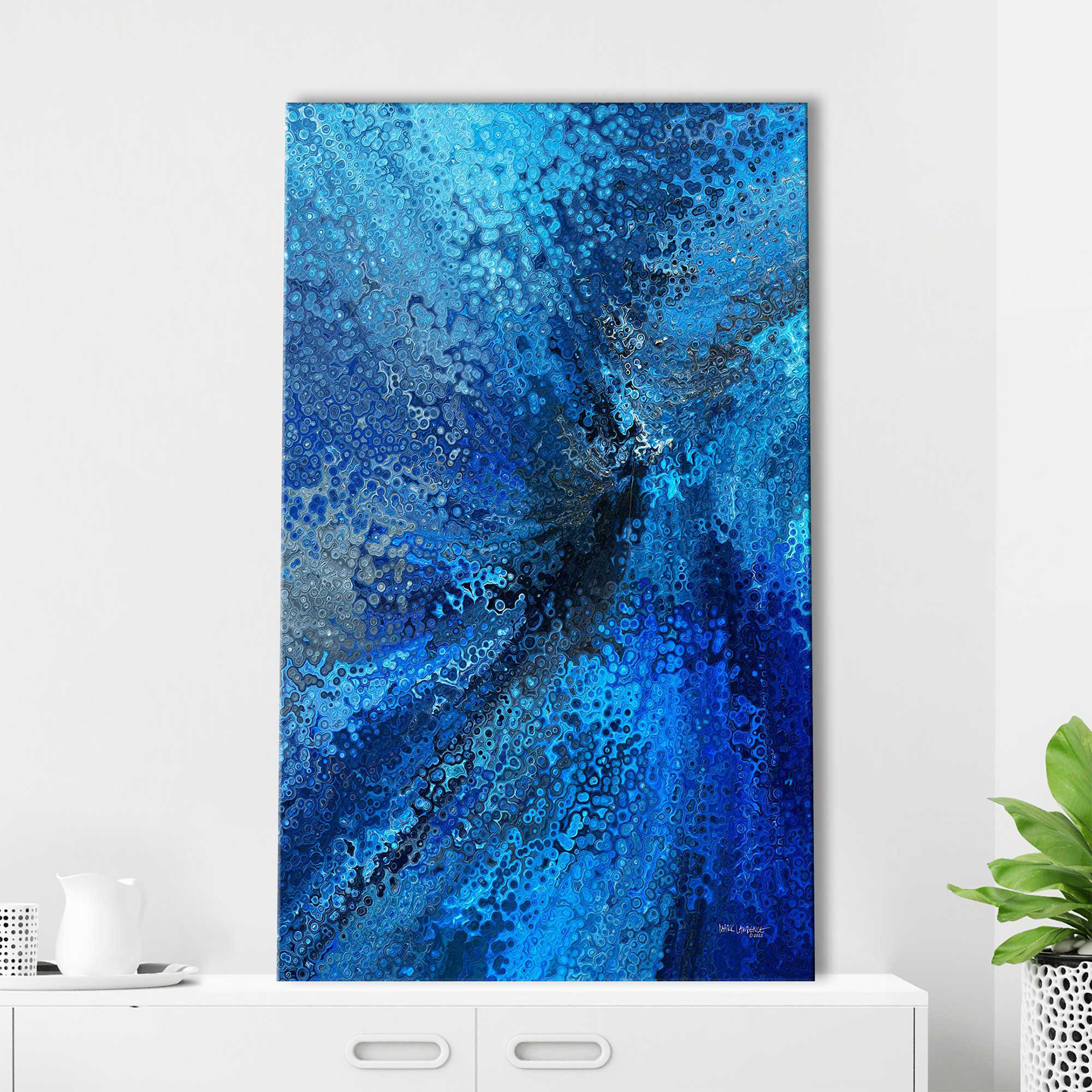 Orren Ellis Psalm 146:1 Praise the Lord - Floater Frame Painting on ...
