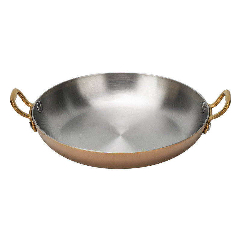 DAEDALUS Stainless Steel Round Frying Pan | Wayfair
