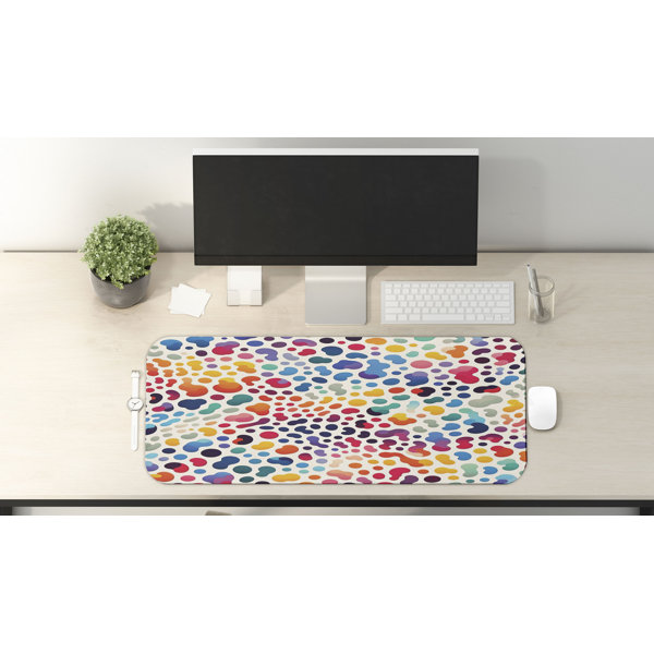 Wrought Studio™ Khenan Rubber Desk Pad | Wayfair